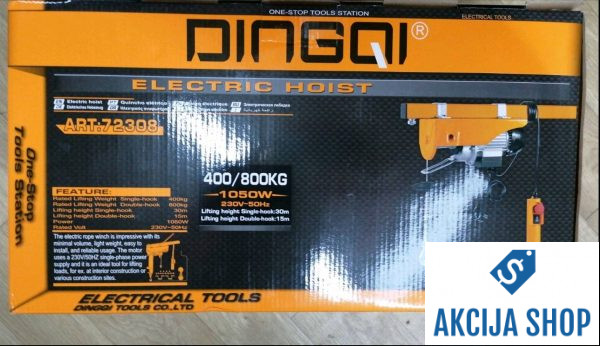 Električna dizalica vrabac DINGQI 800KG – Električna dizalica vrabac DINGQI 800KG