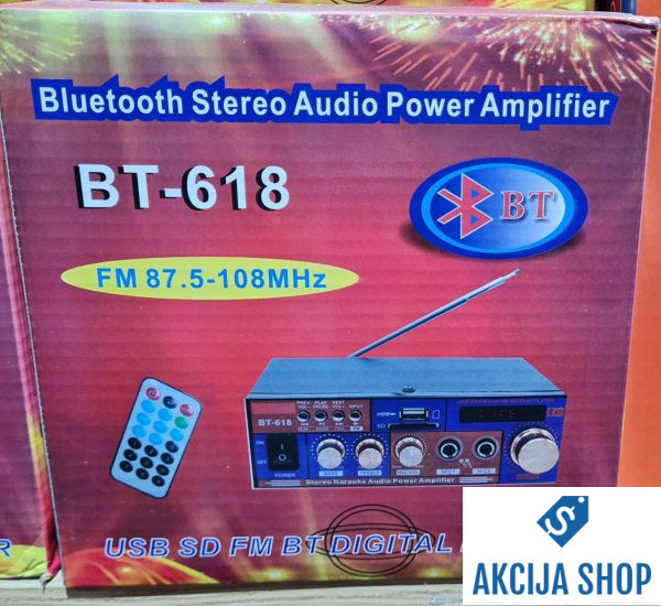Bluetooth pojačalo model BT-618. Bluetooth pojačalo -Bluetooth pojačalo model BT-618. Bluetooth pojačalo – Bluetooth pojačalo model BT-618. Bluetooth pojačalo -Bluetooth pojačalo model BT-618. Blu...