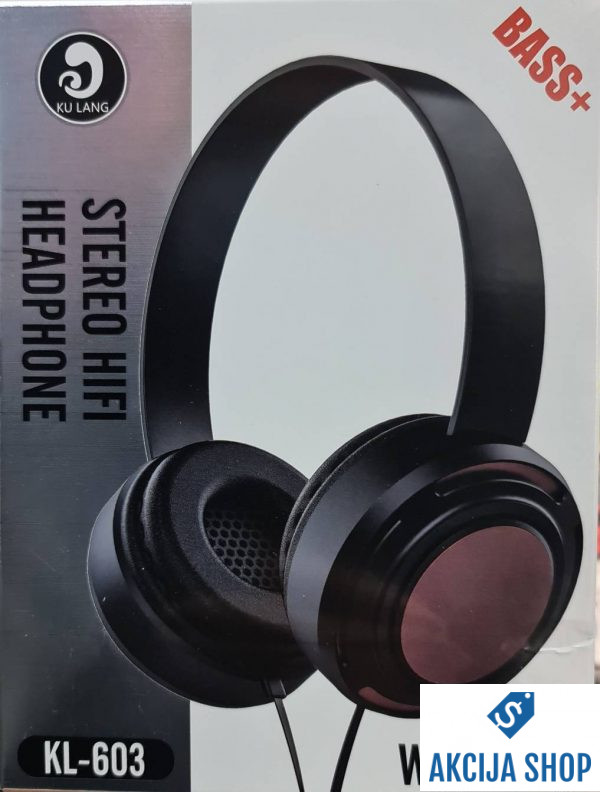 Stereo slušalice HiFi / Stereo HiFi headphone KL-603 – Stereo slušalice HiFi / Stereo HiFi headphone KL-603