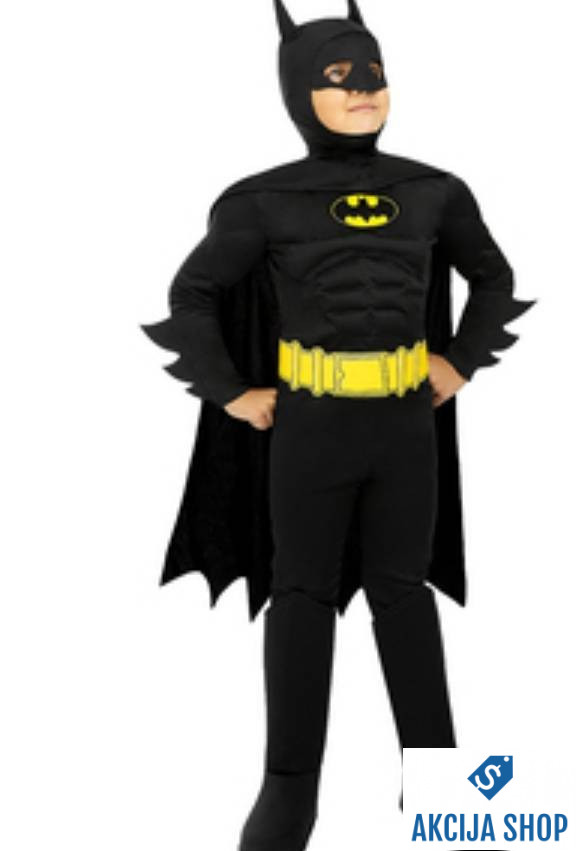 Batman kostim za decu L 120-130cm tamni – Batman kostim za decu L 120-130cm tamni