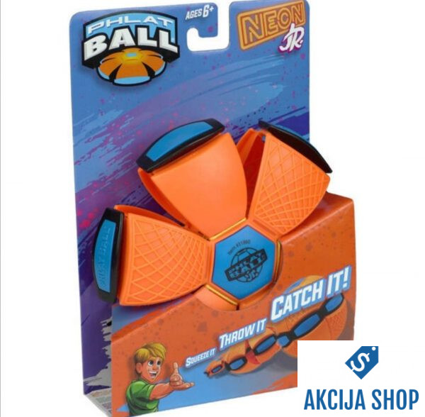 Frizbi i lopta 2u1 Phlat ball narandžasti – Frizbi i lopta 2u1 Phlat ball narandžasti