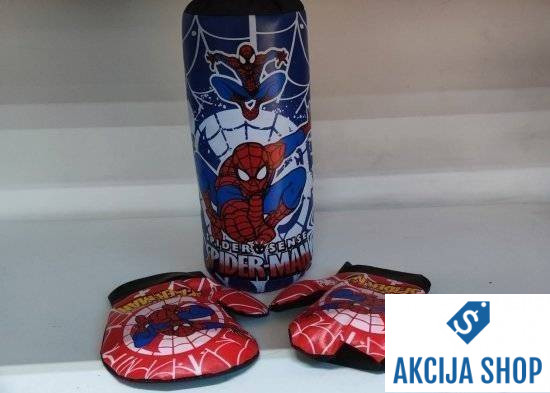 Spiderman boks džak sa rukavicama – Spiderman boks džak sa rukavicama