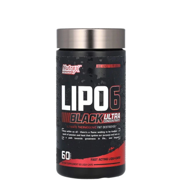 Lipo 6 black ultra concetrate 60cap – Nutrex