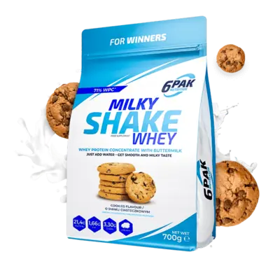 Milky whey shake 700g – 6PAK