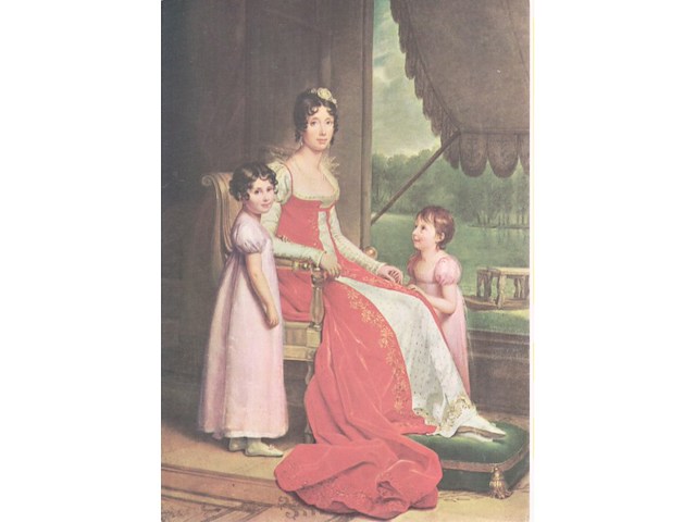 The Queen Julie, wife of Joseph Bonaparte by Gerard