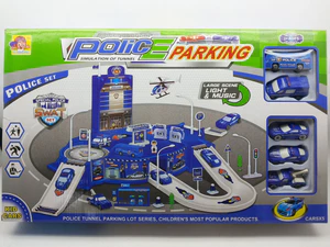 Policijski Parking/Garaža set -Police Parking