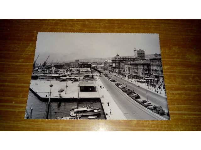 Razglednica Rijeka 1962god/ Putovala