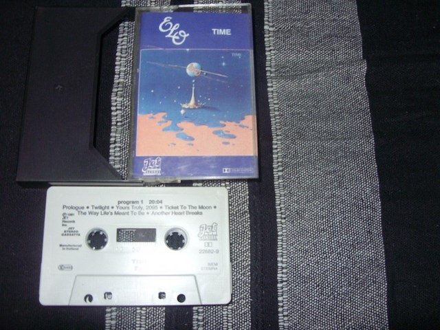 ELO ‎– Time Cass. Jet Records Germany 1981. Club Editio