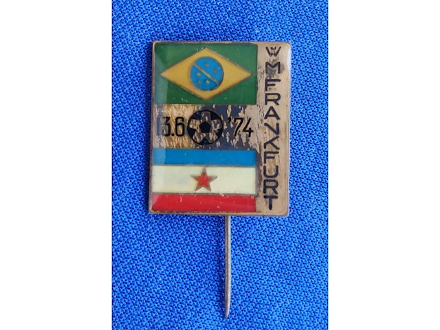 JUGOSLAVIJA - BRAZIL SP 1974