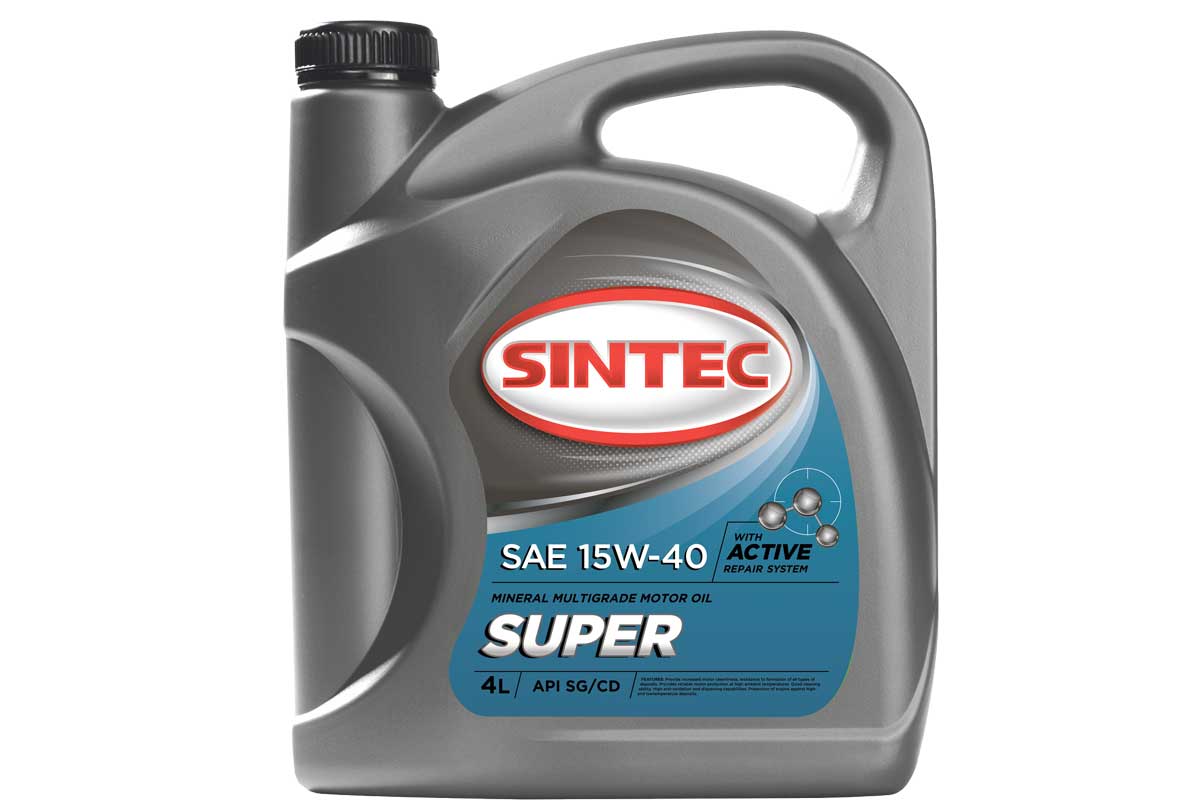 SINTEC Super SAE 15W-40 – MOTORNO ULJE | 4L