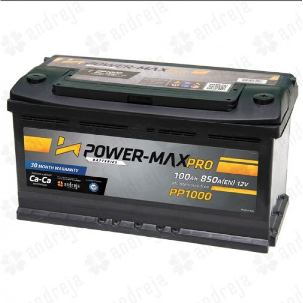Akumulator – Power Max Pro | 100Ah