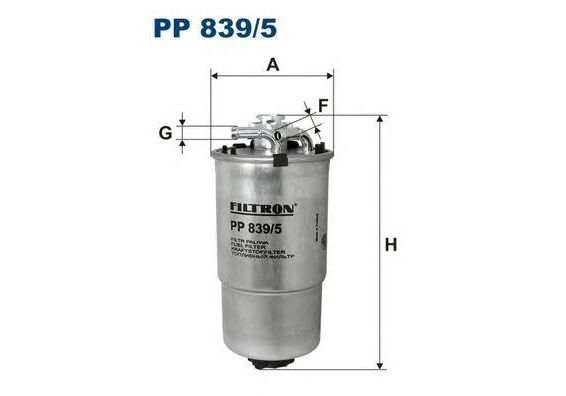 Filter goriva FILTRON PP839/5