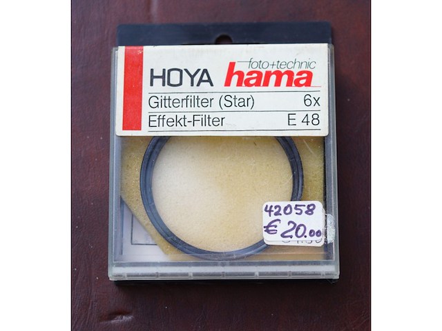 Hama(Hoya) snow cross efekat filter 48mm