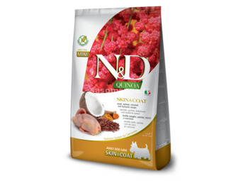 N&amp;D Quinoa hrana za pse - Skin &amp; Coat Quail MINI 2.5kg