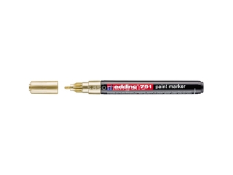 Paint marker E-791 1-2mm Edding zlatna