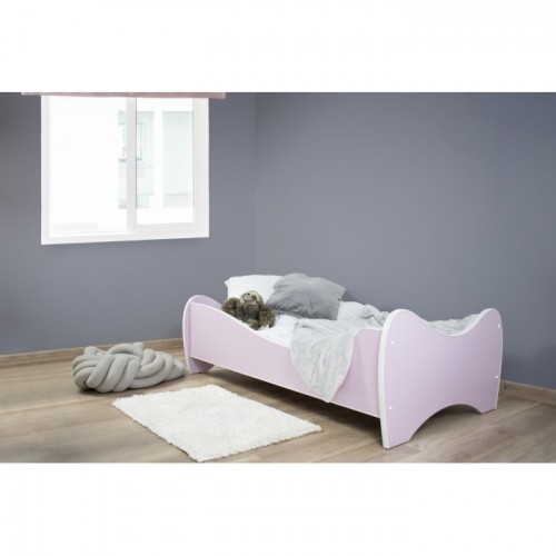 Dečiji krevet Midi Pastel Pink 140x70 cm