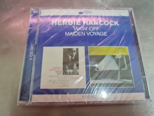 Herbie Hancock - Takin` off / Maiden voyage 2CDa , NOVO