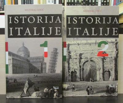 ISTORIJA ITALIJE – MIODRAG LEKIĆ u 2 knjige