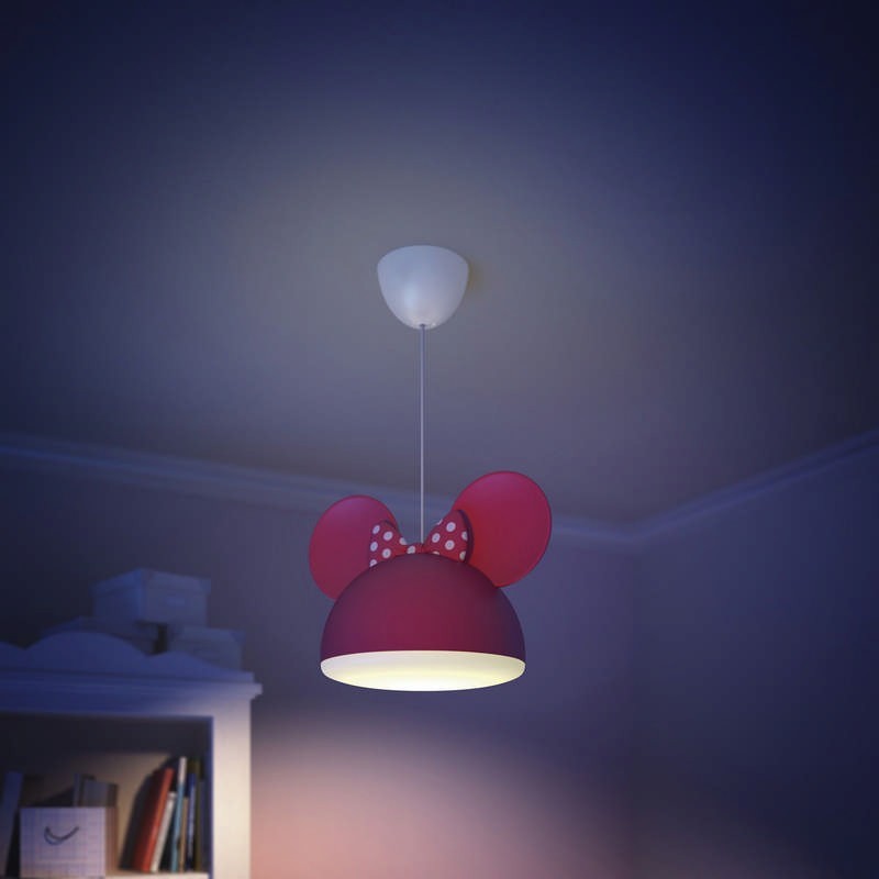 Minnie Mouse vislilica-luster crvena 1x15W 230V