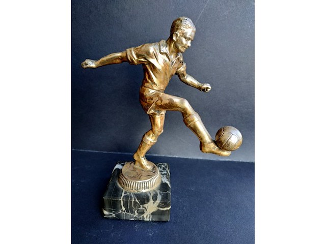 fudbaler - stara figura 20 cm