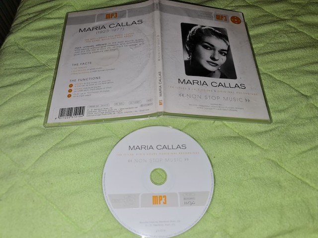Maria Callas - Non stop music , ORIGINAL (MP3 CD)