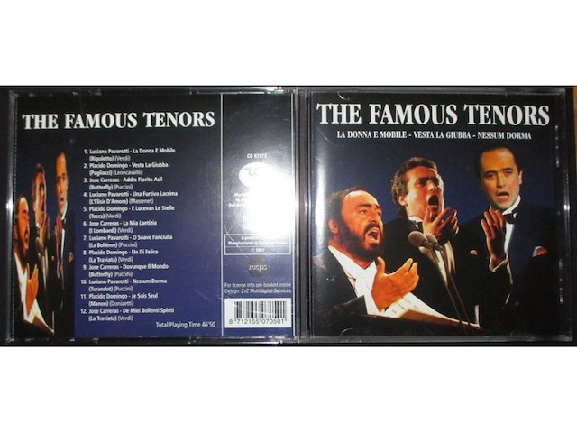 The Famous Tenors-Pavarotti,Domingo,Carreras (2001)