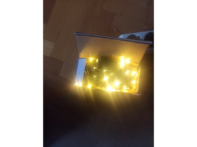 Novogodišnje LED sijalice 100 kom-žute