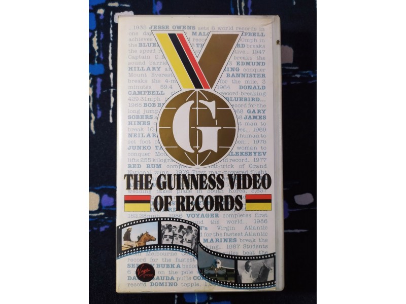 The Guinness Video Of Records VHS Kaseta