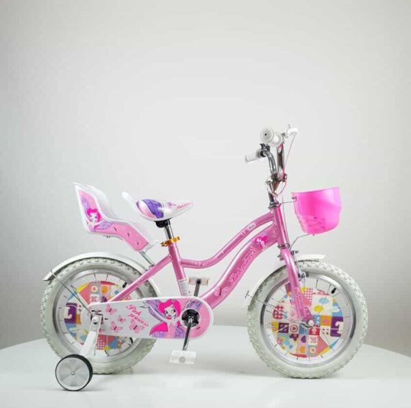 Dečiji bicikl 710-Pink Princess 16″ svetlo roze