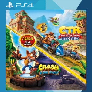 Crash Bandicoot Trilogy + Crash Team Racing PS4