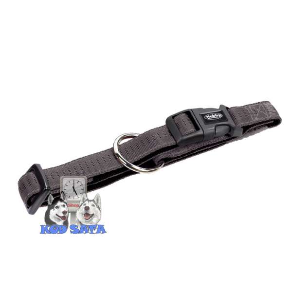 Nobby Soft Grip Ogrlica Za Pse Siva