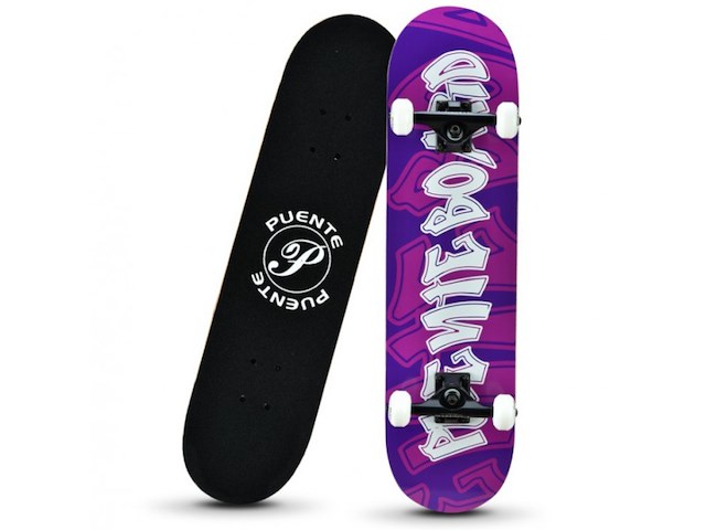 Profesionalni Puente skateboard / Skejt - Purple Board