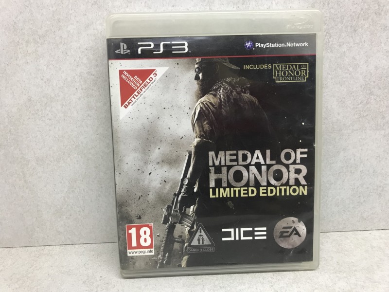 Medal of Honor LIMITED Edition - PS3 igra