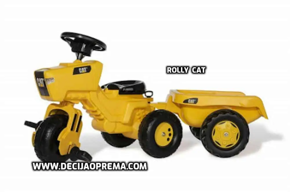 Traktor Rolly Cat sa prikolicom