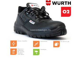 Wurth Radne cipele Libra O2 plitke vel. 38