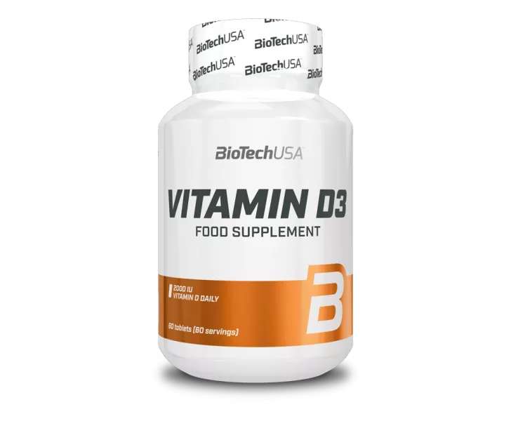 Vitamin D 2000i.u. 60tb – BioTech USA