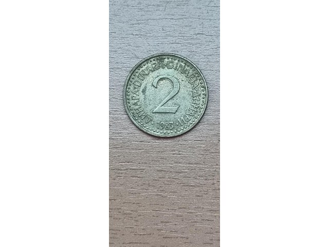 2 dinara 1983
