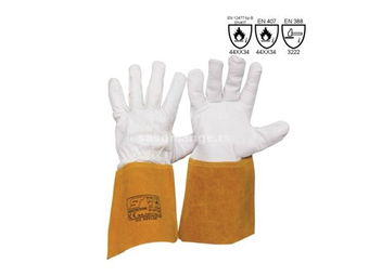 Duge rukavice za zavarivanje Semiš 27014