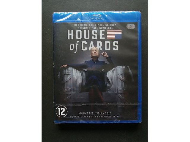 House Of Cards - Complete 6 Final Season (BLU-RAY)