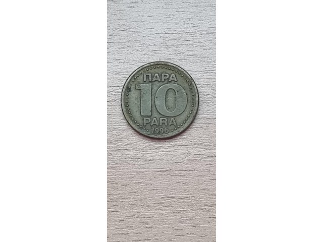 10 para 1996