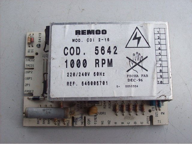 REMCO elektronika ves masine MOD. CDI 2-16(COD.5642)