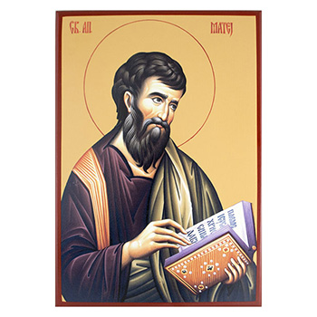 Ikona Sveti Apostol Matej 33x23cm