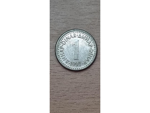 1 dinar 1991
