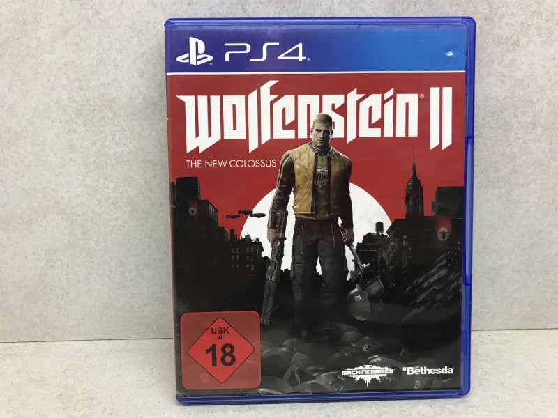Wolfenstein 2 ( II ) the New Colossus - PS4 igra
