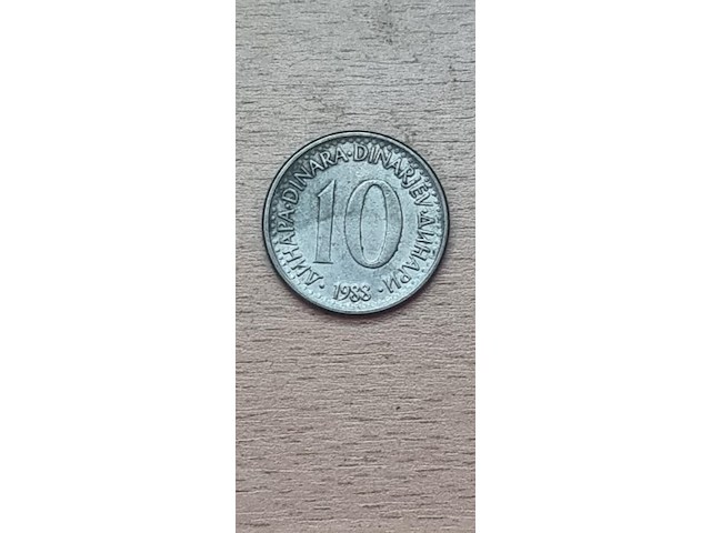 10 dinara 1988