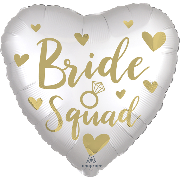 4175001
18″ Foil Satin Bride Squad