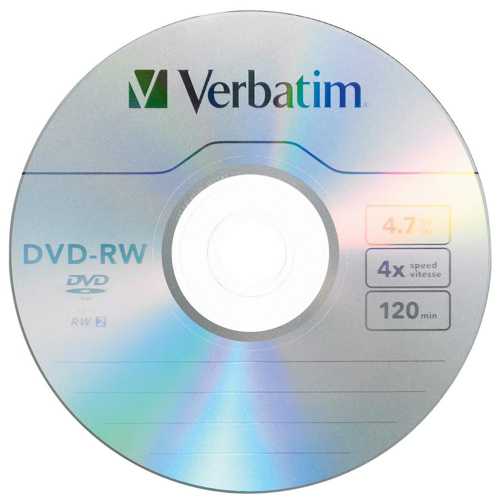 DVD-RW Verbatim 4.7Gb 10/1