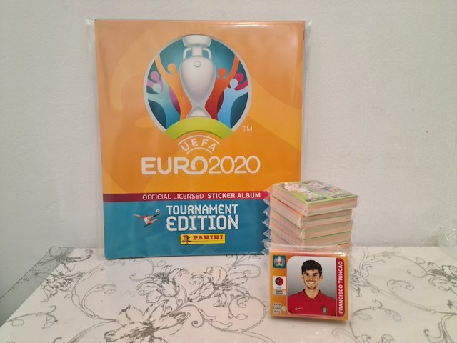 Euro 2020 panini komplet set i album orange verzija