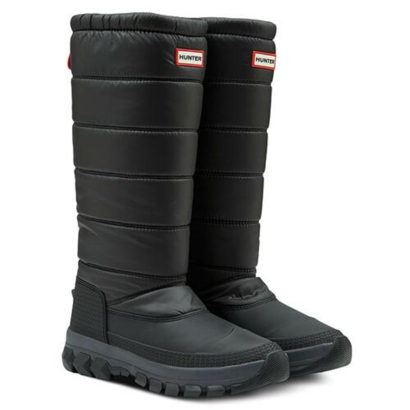 Hunter Org Insulated Snow Tall Boot – Black