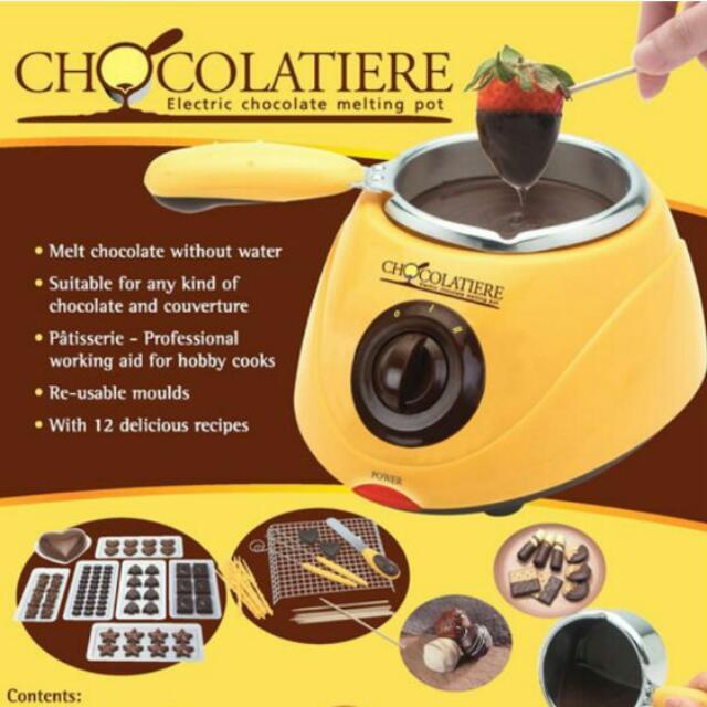 Čokolaterija Električni Uredjaj za Topljenje Čokolade i Fondue Set!